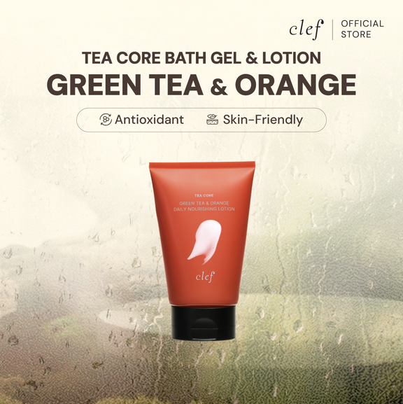 Green Tea & Orange Bath Gel & Lotion | Tea Core