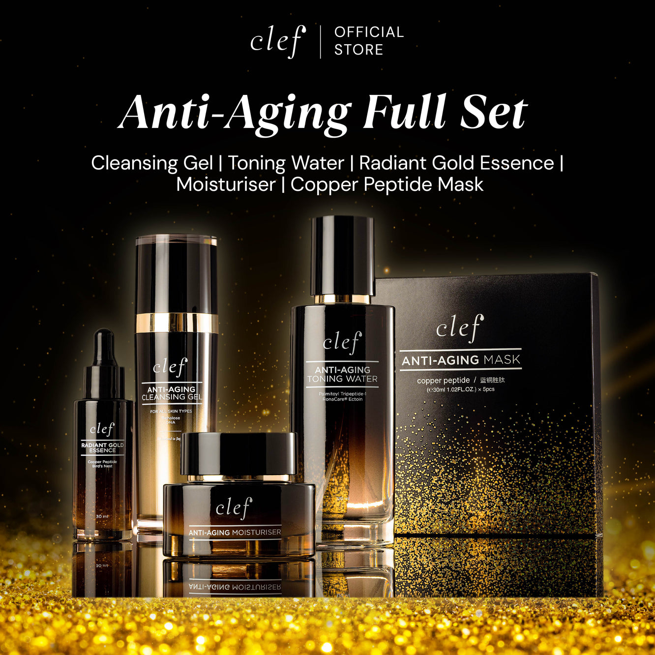 CLEF Skincare | Shop Online for Face & Body Products