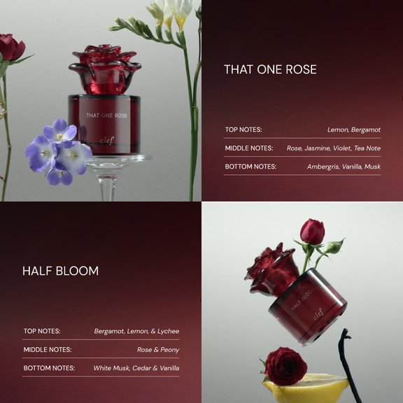 ROSE COLLECTION PERFUME 10ml - A Rose For Every Stage