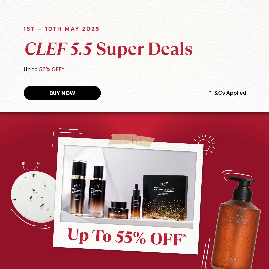 CLEF Skincare | Shop Online for Face & Body Products