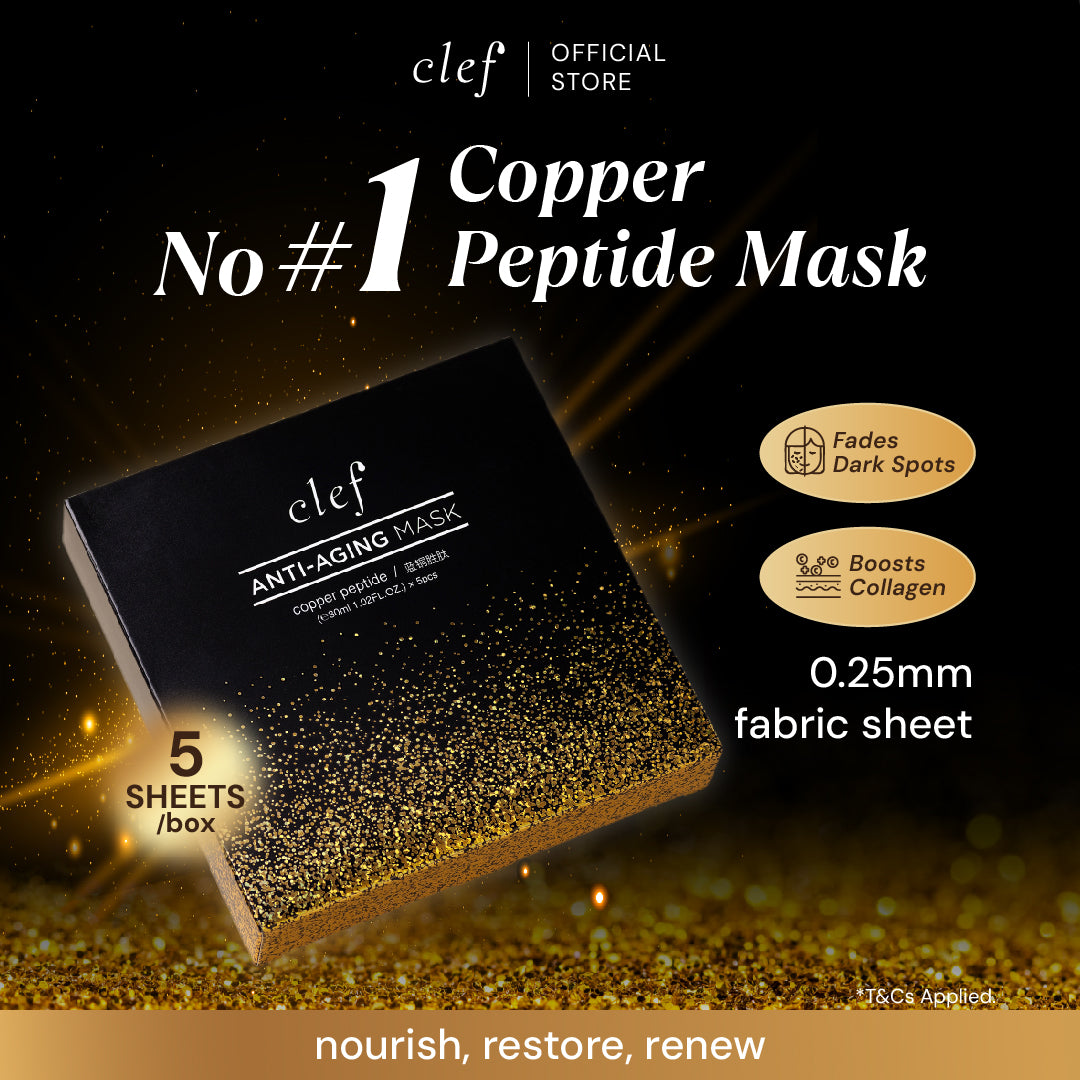Copper Peptide Mask | CLEF's Signature