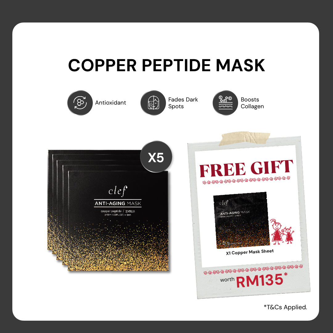 Copper Peptide Mask | CLEF's Signature