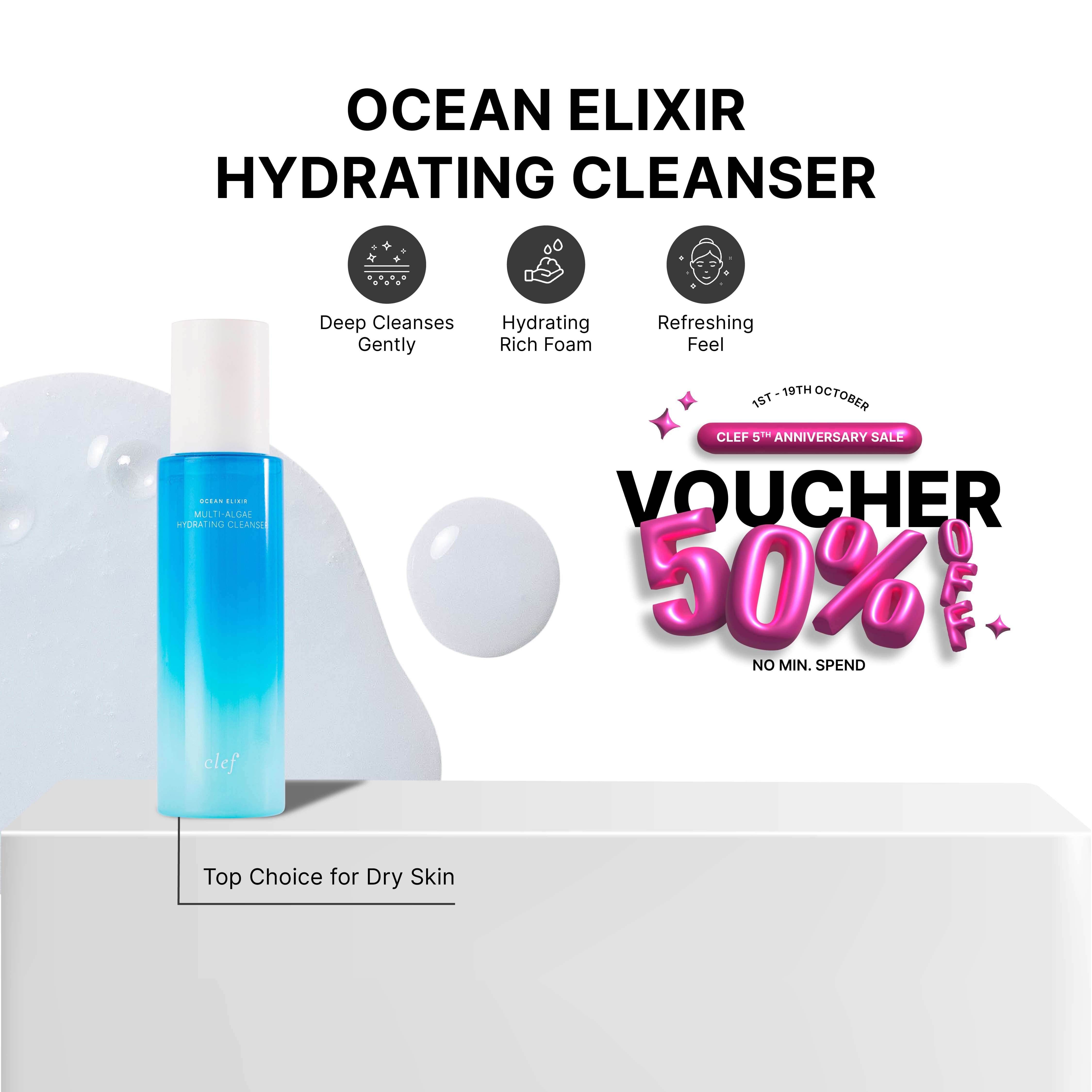 Ocean Elixir Multi-Algae Hydrating Cleanser
