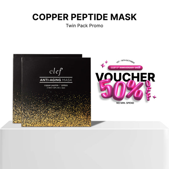 Copper Peptide Mask | CLEF's Signature