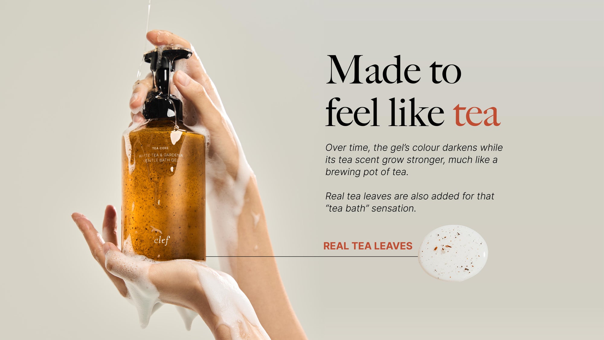 Gardenia & White Tea Shower Gel & Lotion | Tea Core