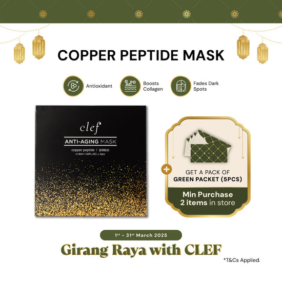 Copper Peptide Mask | CLEF's Signature