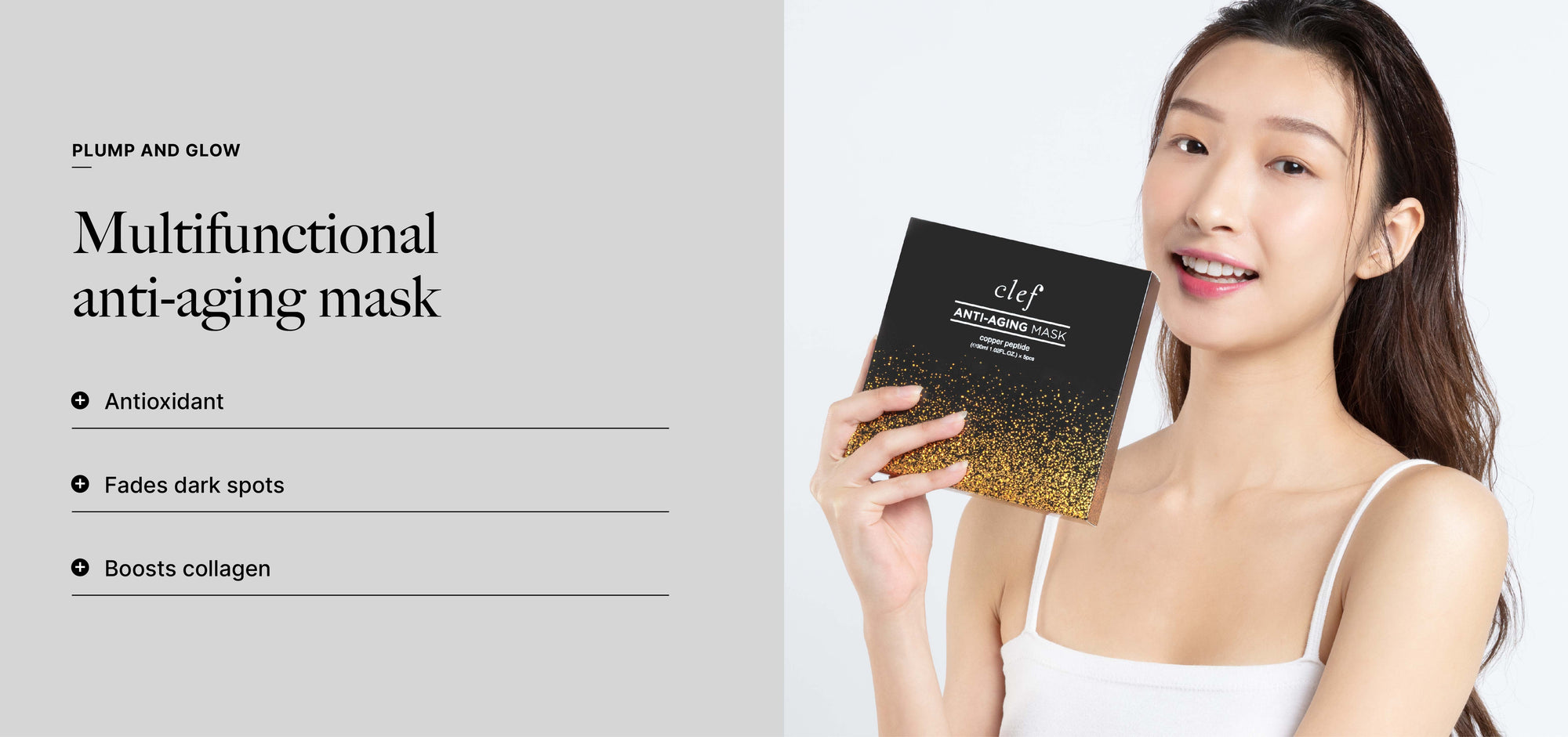 Copper Peptide Mask | CLEF's Signature