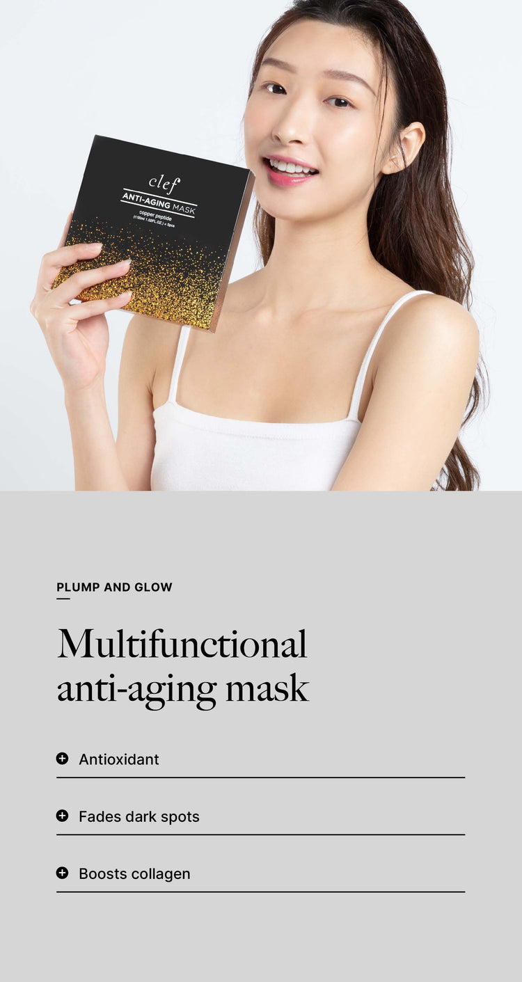 Copper Peptide Mask | CLEF's Signature