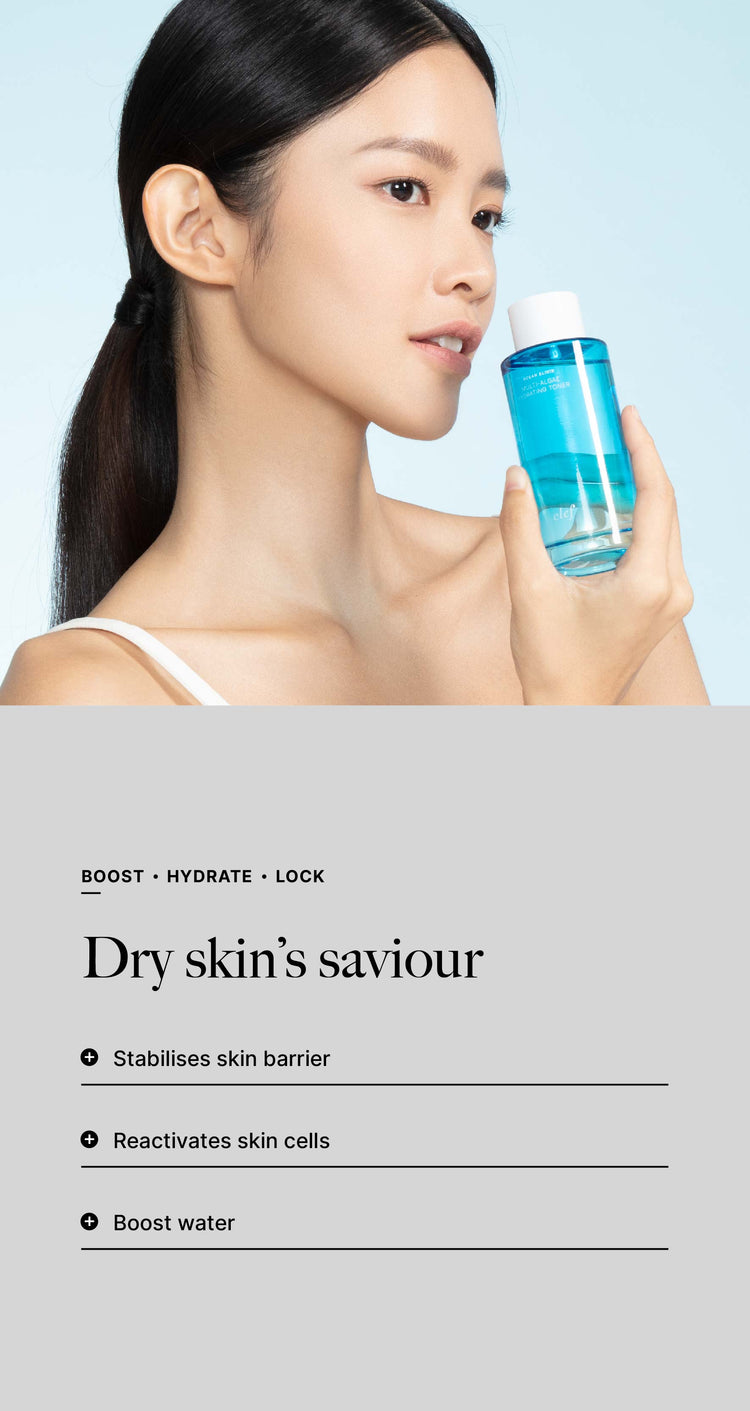 CLEF Ocean Elixir Hydrating Toner | Multi-Algae Moisture Preparation ...